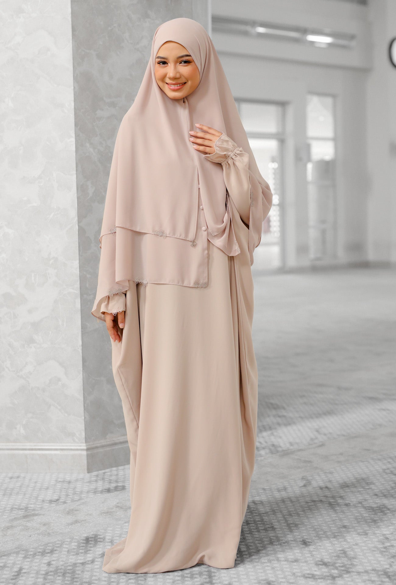 Sumayya Set in Almond – diyanahaliksg